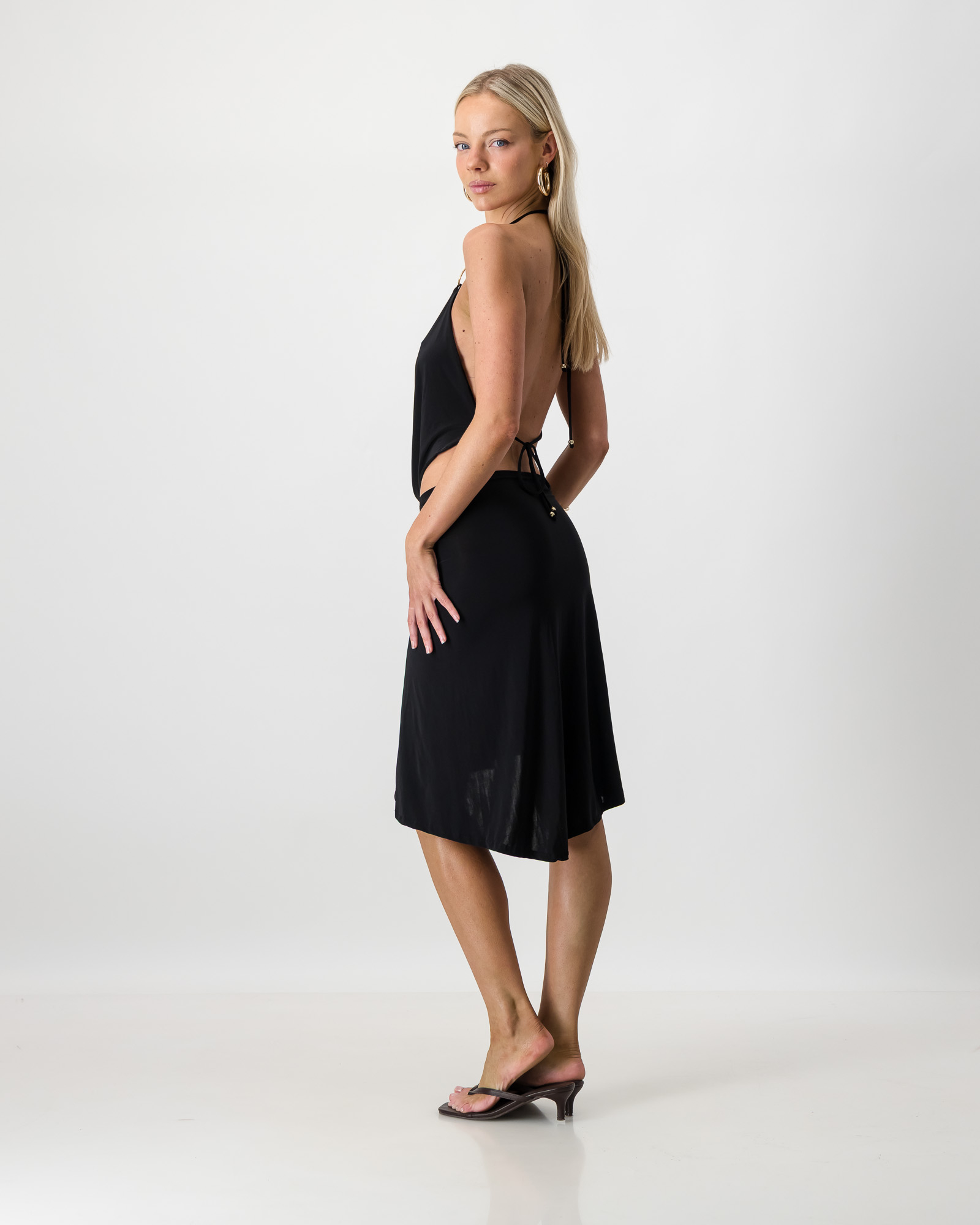 Gaia Top – Noir | Leah Marie Swim
